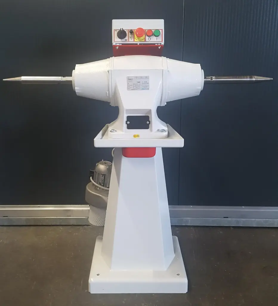 Dubbele Industriële Polijstmachine Kinket Hoge Voet | polijstwinkel